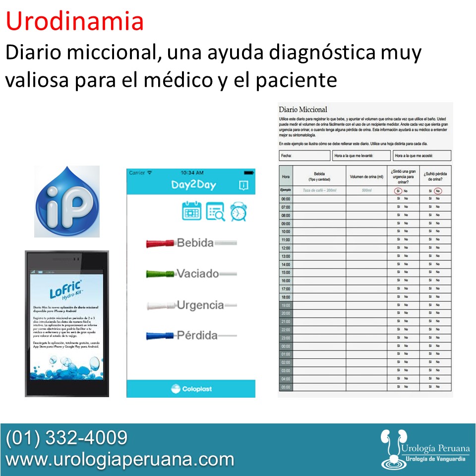 Diario miccional – Urología Peruana. Dr. Susaníbar