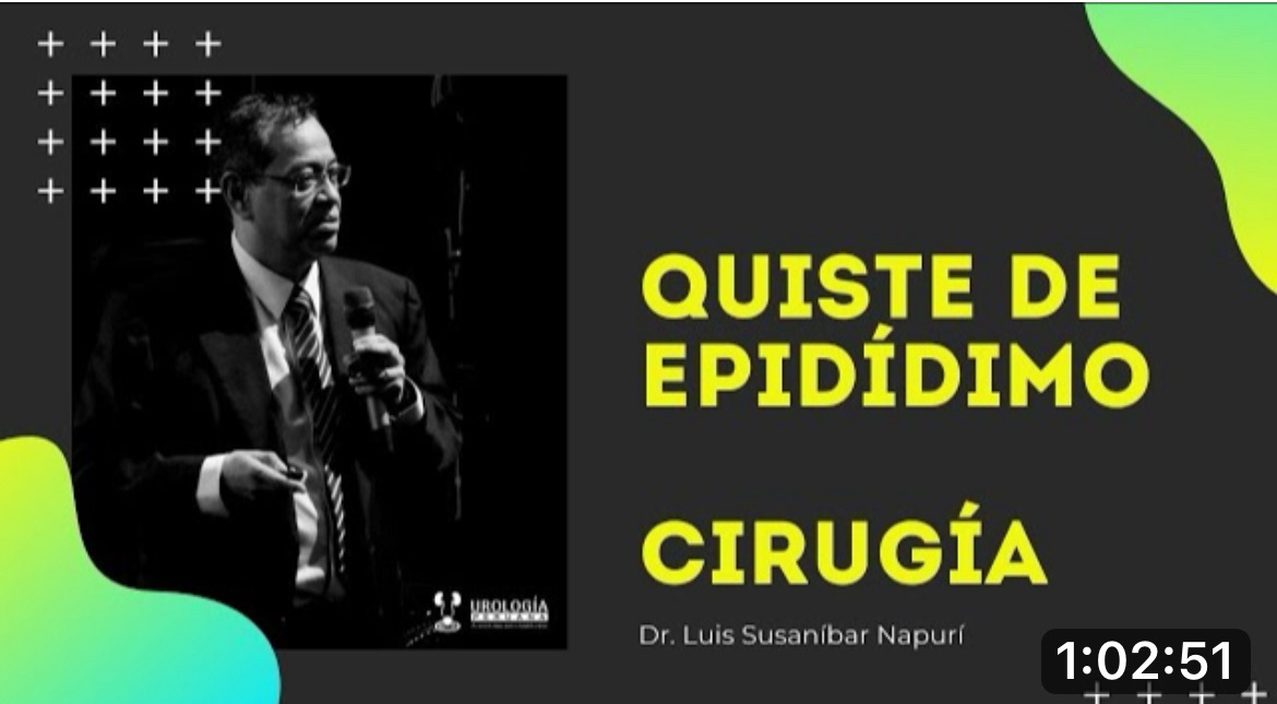 Quiste de epidídimo – Urología Peruana. Dr. Susaníbar