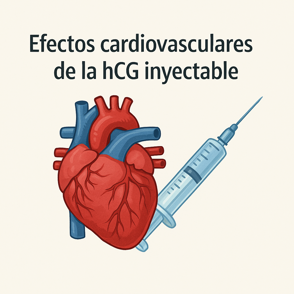 Efectos cardiovasculares de la hormona coriónica humana inyectable ...